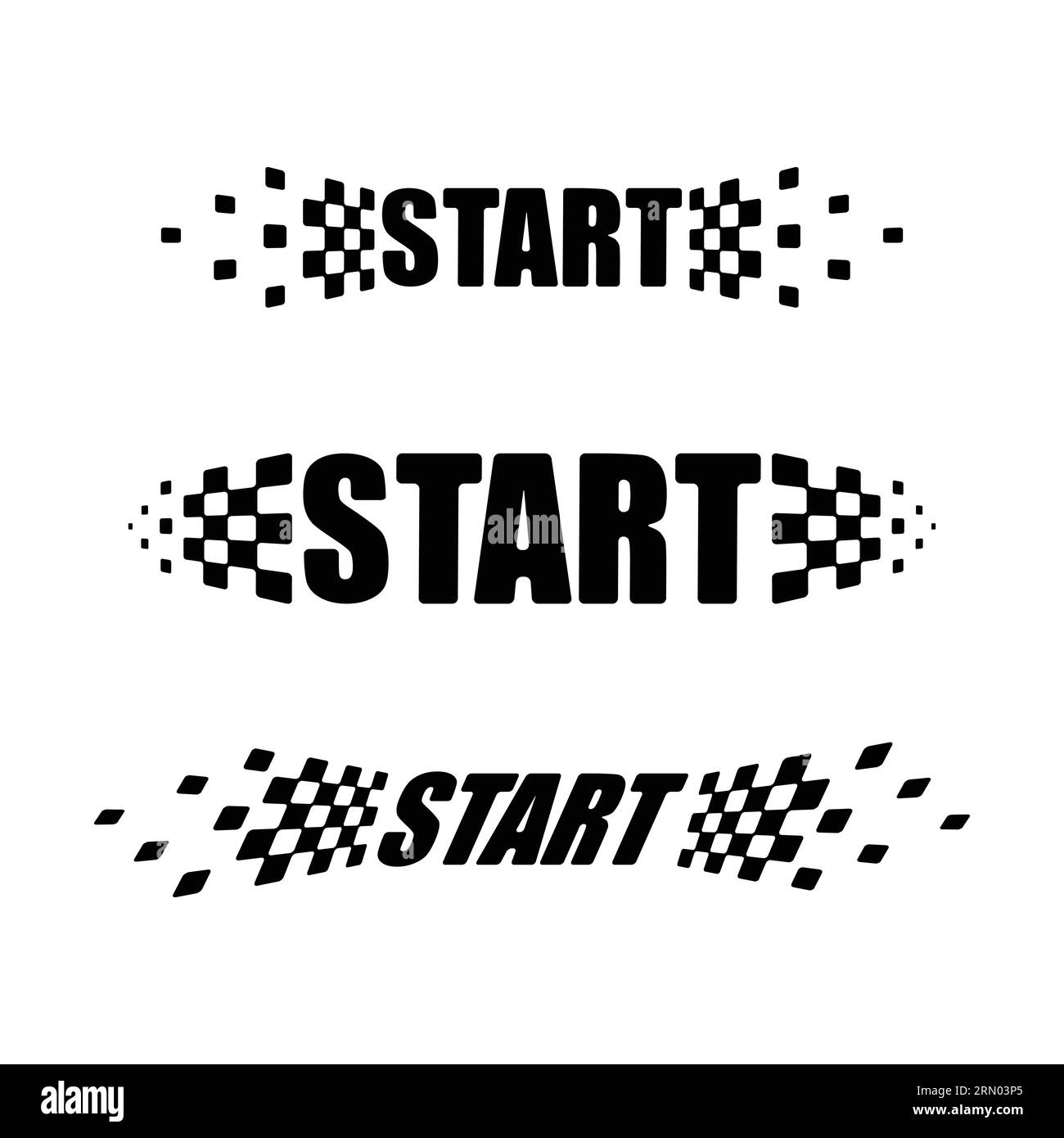 Different perspective lines flags set Stock Vector Image & Art - Alamy