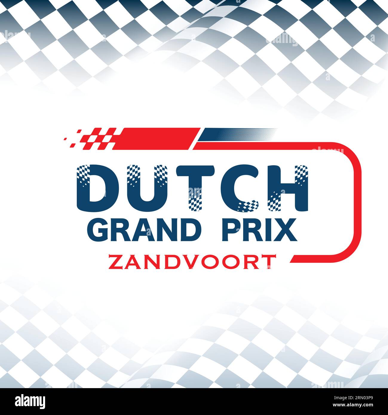 Netherlands grand prix checkered background Stock Vector Image & Art ...