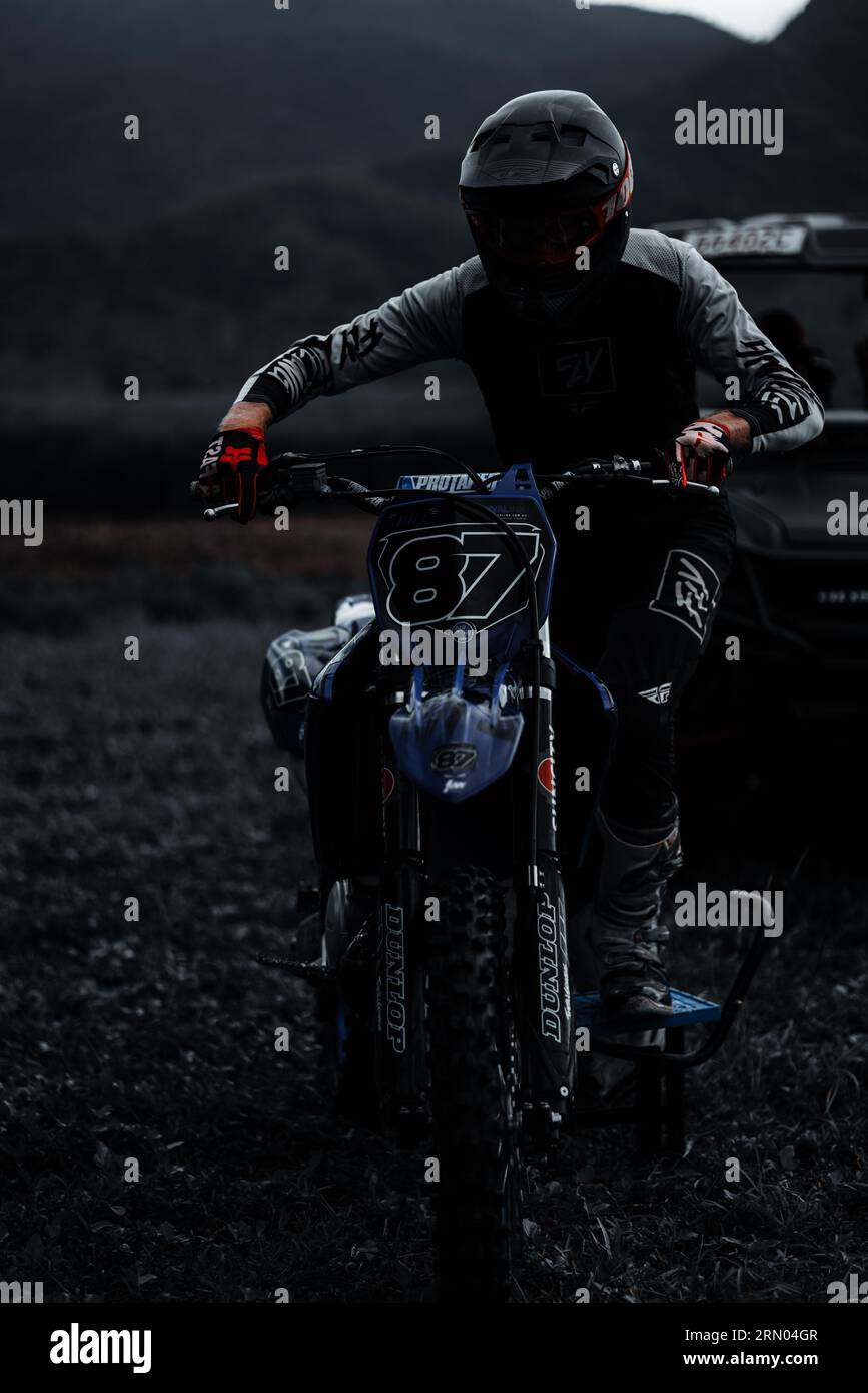 Motorbike rider hi-res stock photography and images - Alamy