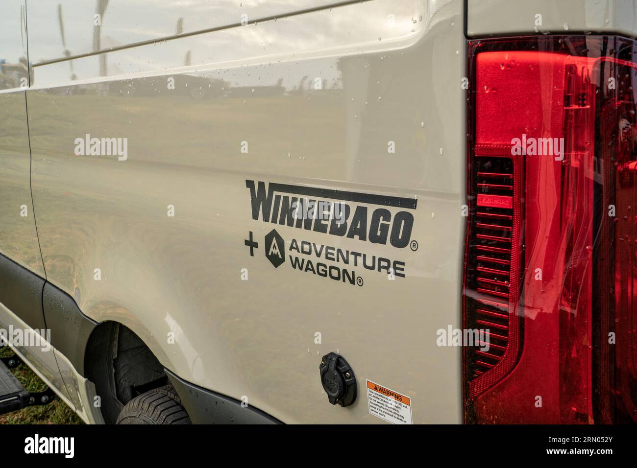 Loveland, CO, USA - August 26, 2023: Detail of Winnebago Adventure ...