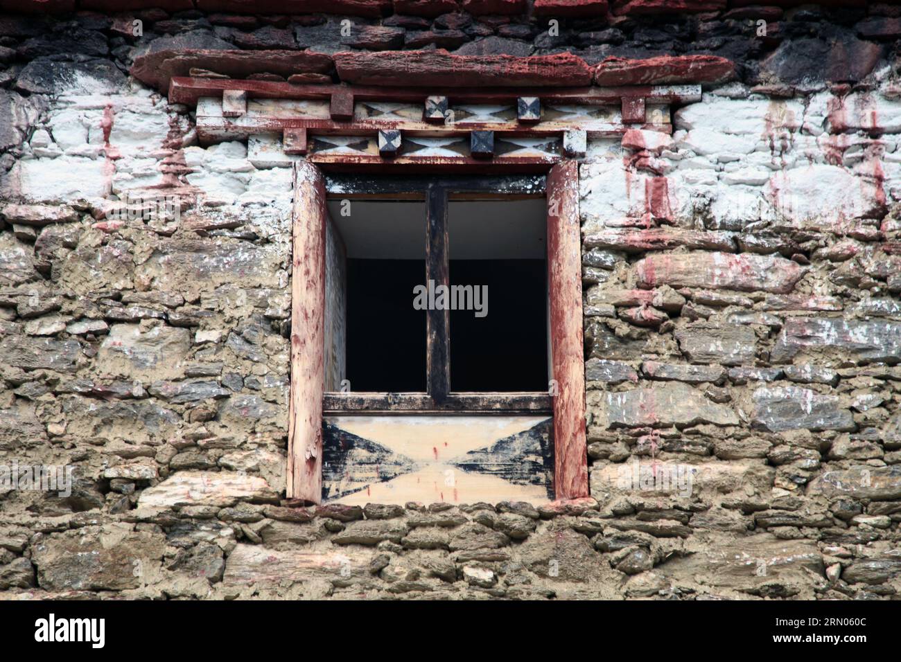 ABA, CHINA - AUGUST 10, 2023 - A general view of Jiaju Tibetan Village ...