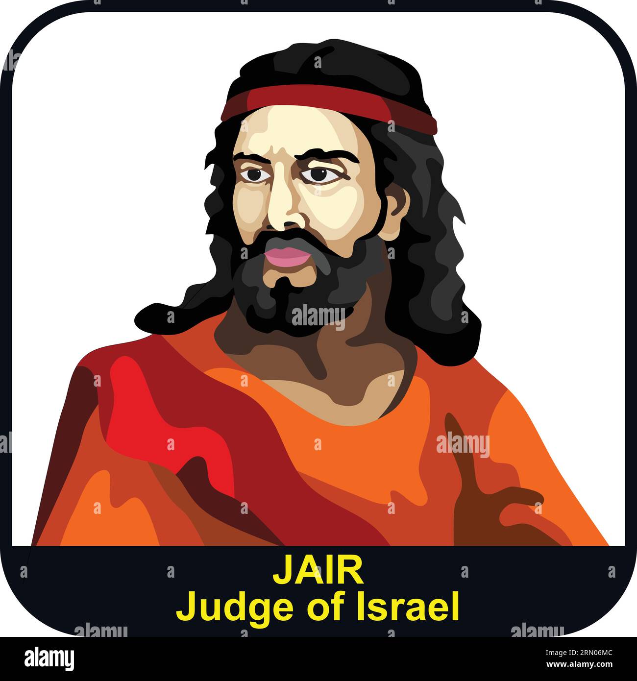 Judge of israel Stock Vector Images - Alamy