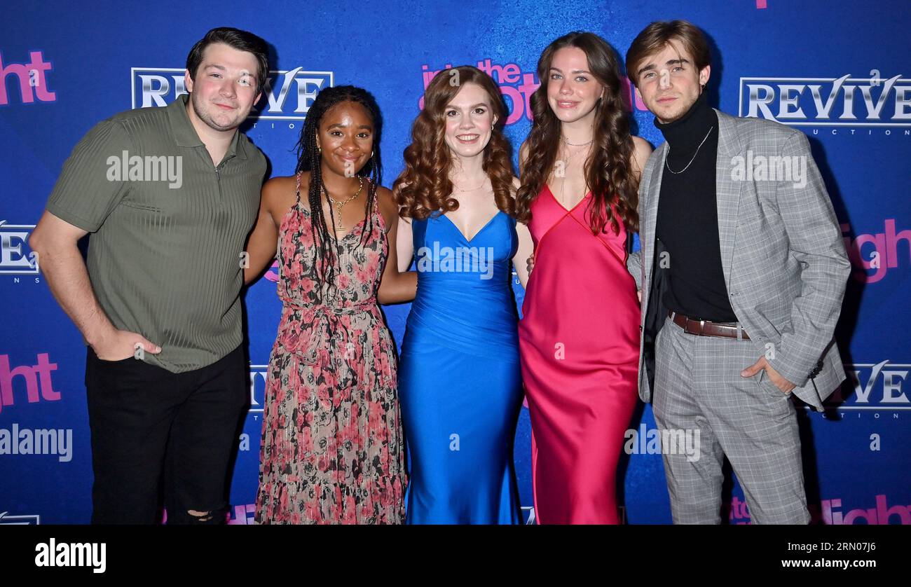 Franklin, USA. 30th Aug, 2023. Justin Sterner, Olivia Pitts, Kate ...