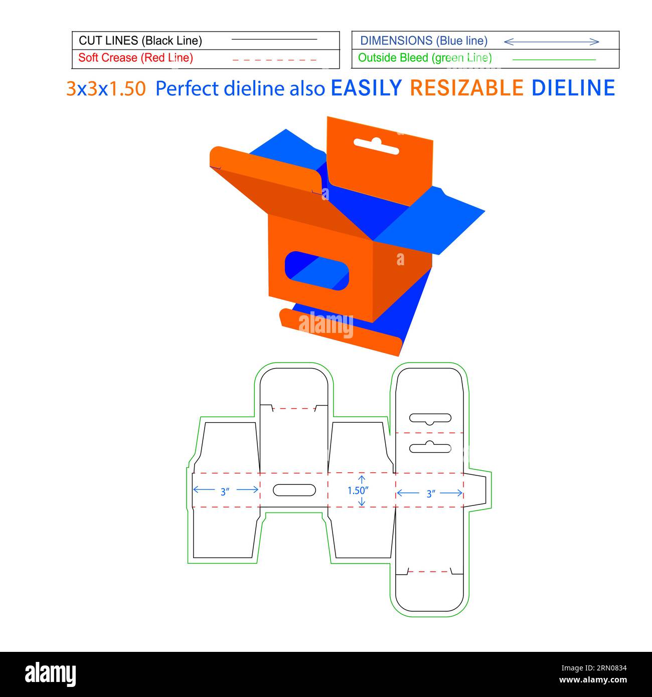 Hanging display box, bottom snap lock mobile charger box, 3x3x1.50 inch ...