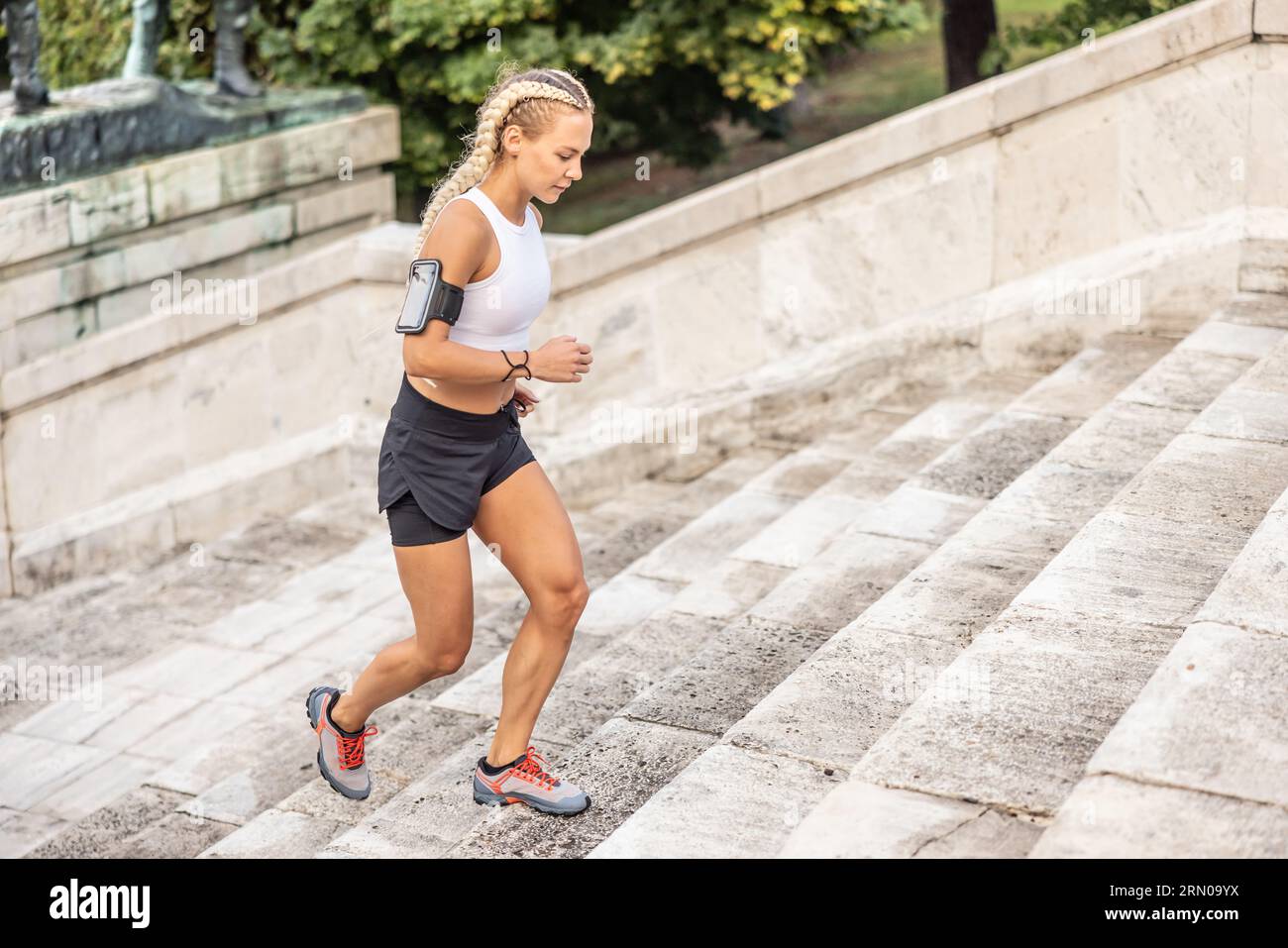 Sports stairs hi-res stock photography and images - Alamy