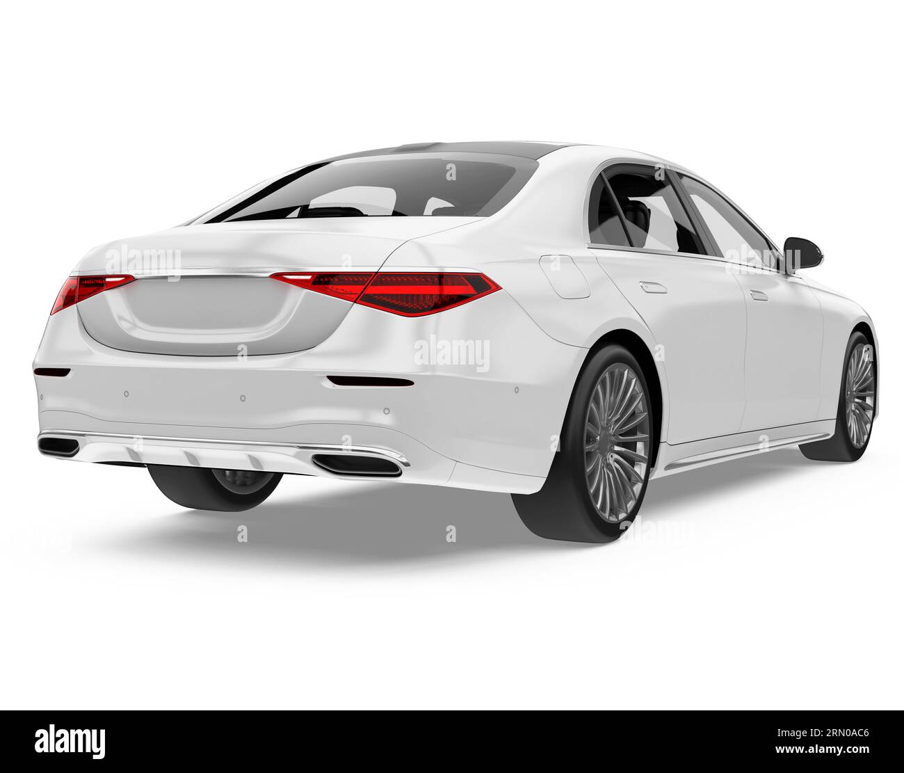 Sedan Car Isolated Stock Photo - Alamy