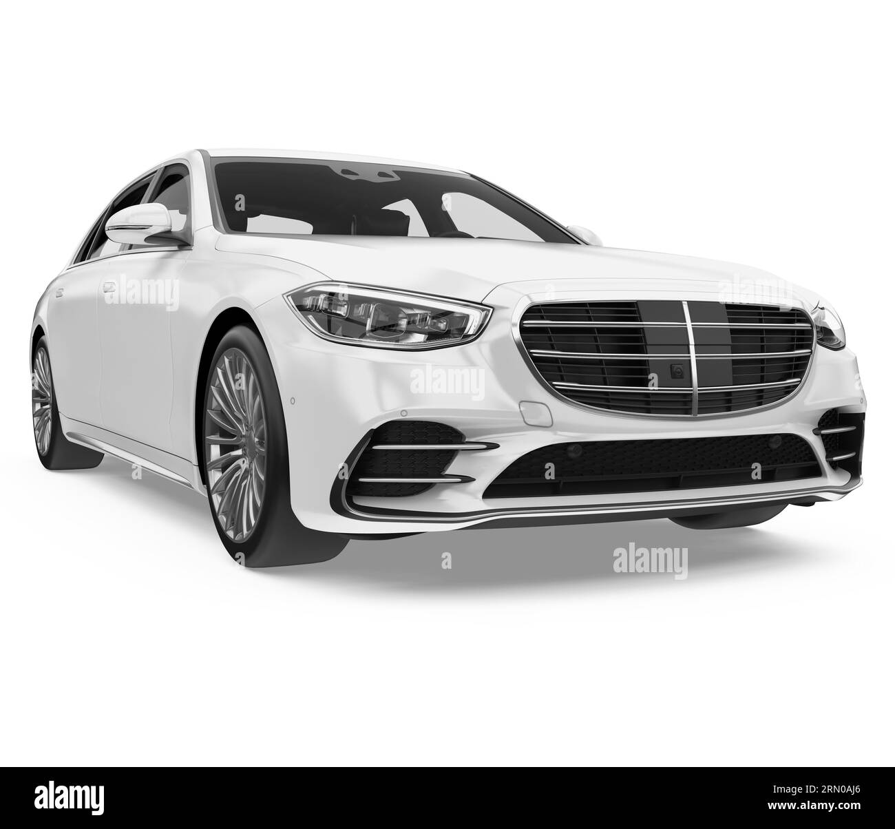 Sedan Car Isolated Stock Photo - Alamy