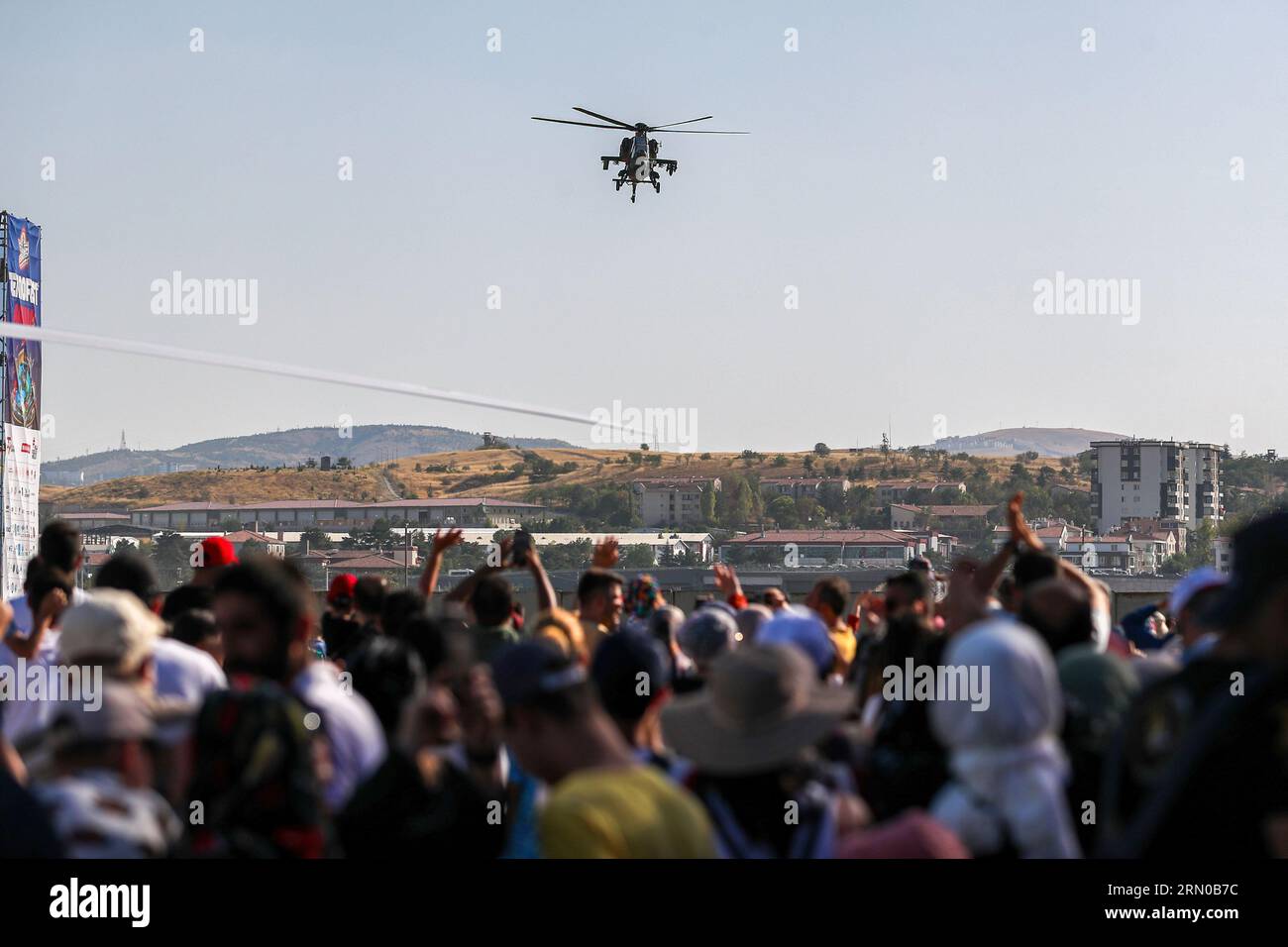 Ankara, Turkey. 30th Aug, 2023. The light-line helicopter "ATAK ...