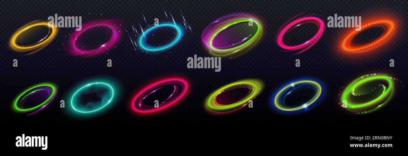 Halo ring vector hi-res stock photography and images - Alamy