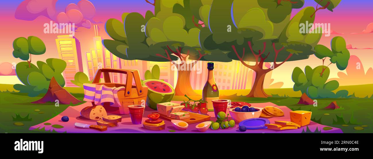 Meal setup Stock Vector Images - Alamy