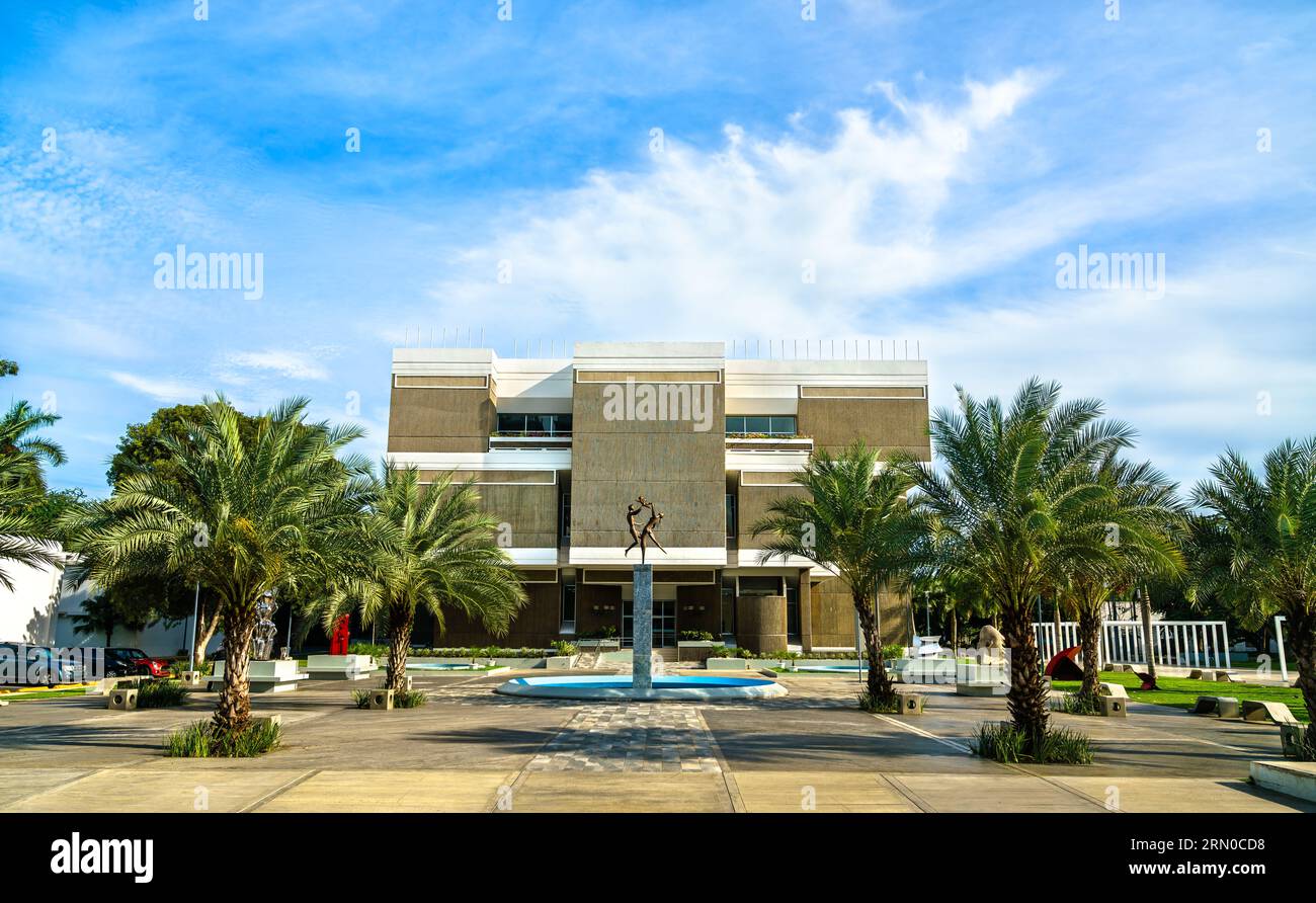 Modern art museum in Santo Domingo, the Dominican Republic Stock Photo ...