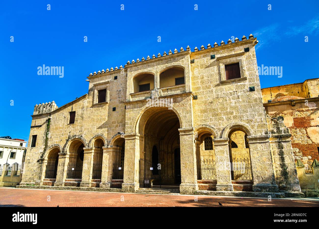 Basilica Cathedral of Santa Maria la Menor in Santo Domingo, UNESCO ...