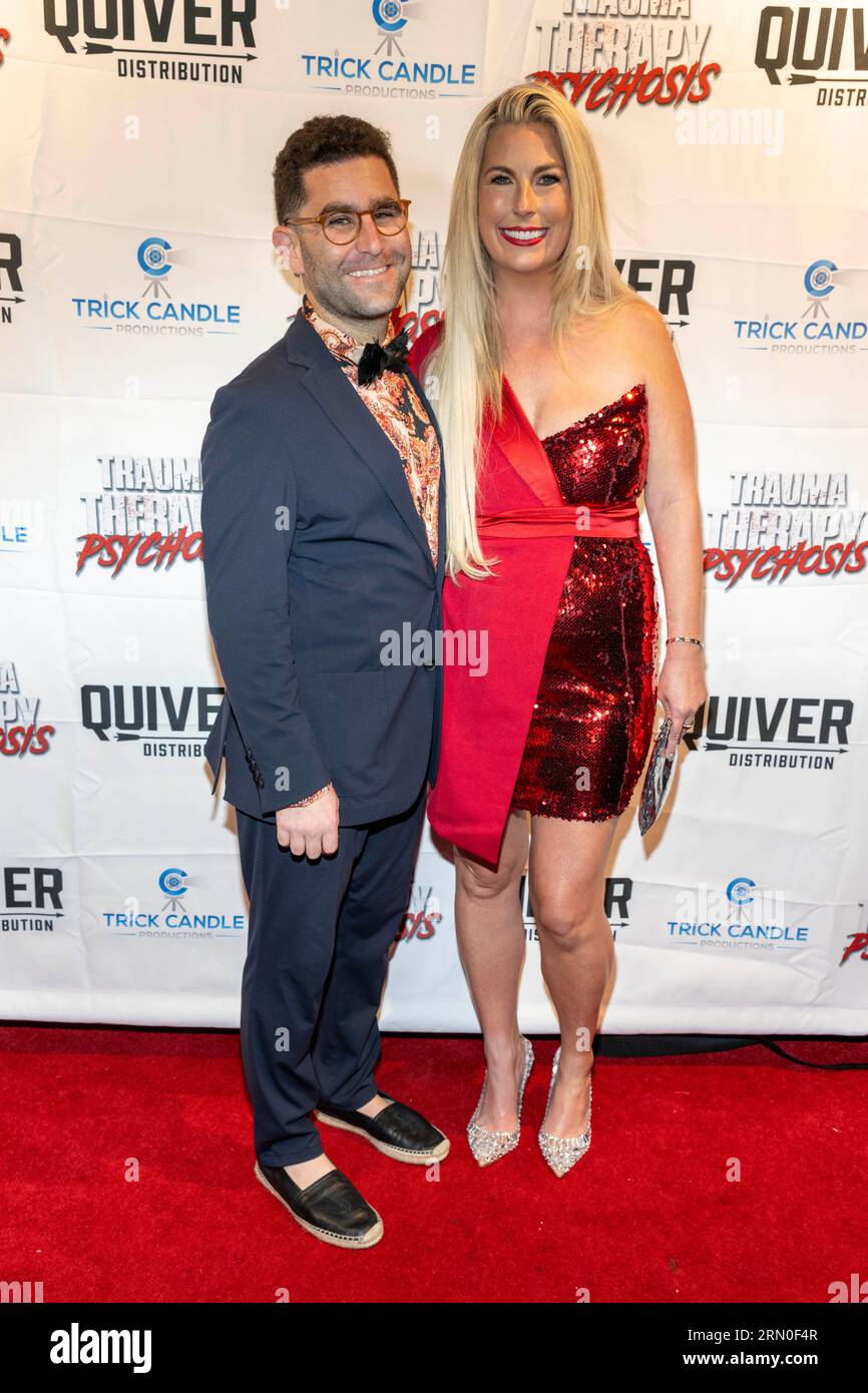 Los Angeles, USA. 30th Aug, 2023. Exec Producer Charlie Shrem, Actress ...