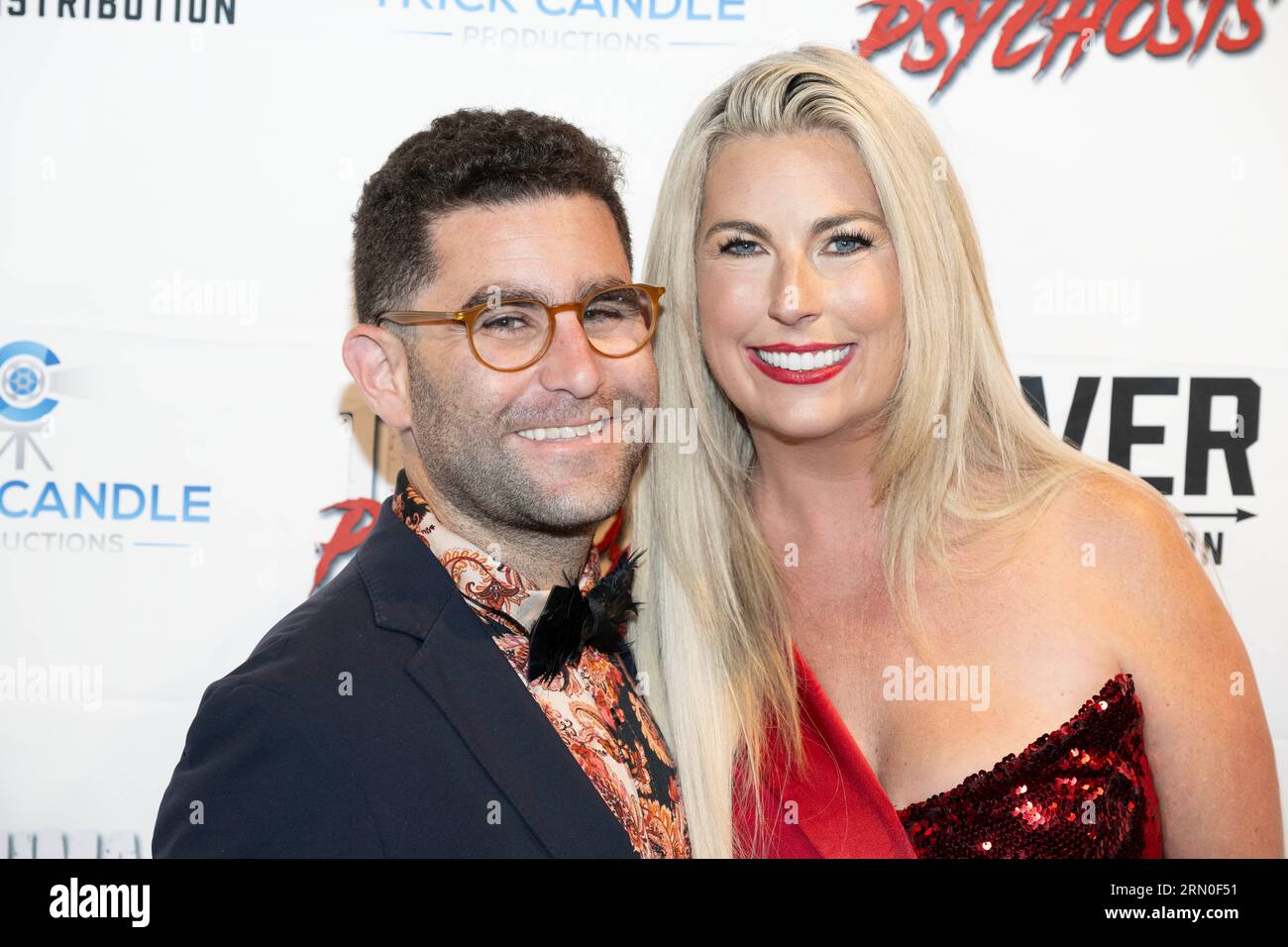 Los Angeles, USA. 30th Aug, 2023. Exec Producer Charlie Shrem, Actress ...