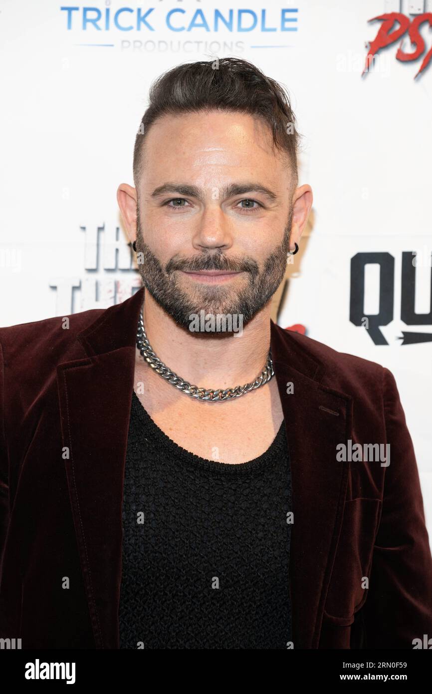 Los Angeles, USA. 30th Aug, 2023. Actor David Josh Lawrence attends Los ...