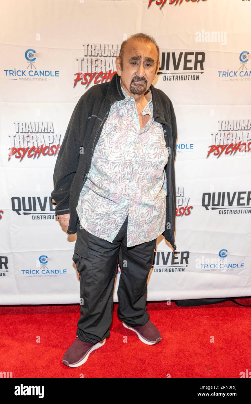Los Angeles, USA. 30th Aug, 2023. Actor Ken Davitian attends Los Angeles Film premiere Trauma ...