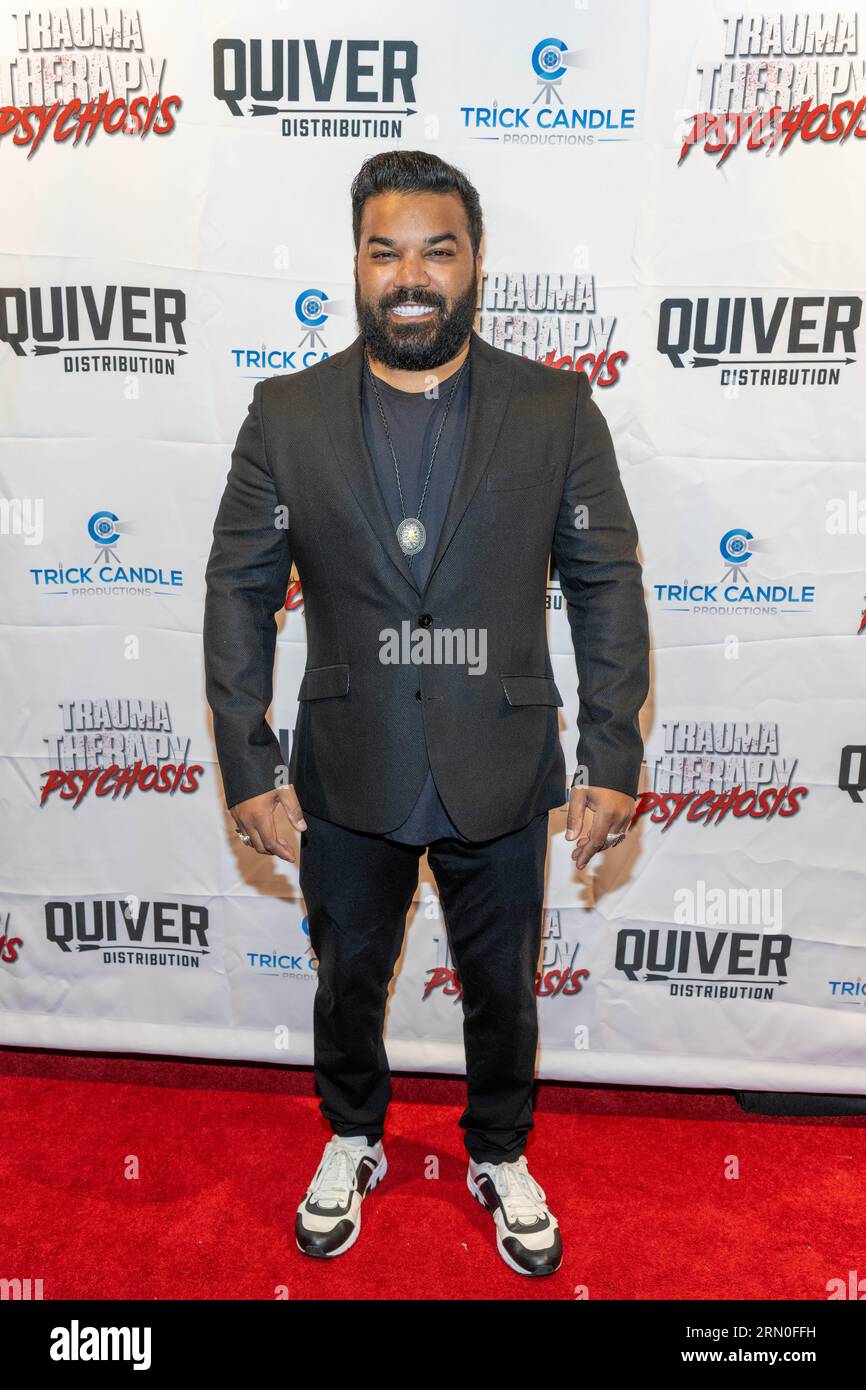 Los Angeles, USA. 30th Aug, 2023. Actor Adrian Dev attends Los Angeles ...