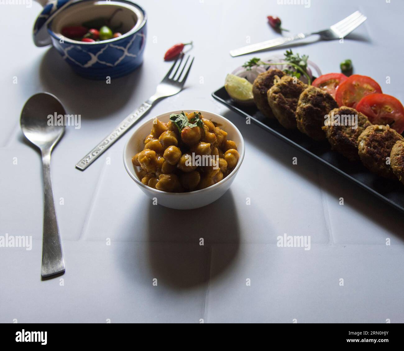 Chhole recipe hi-res stock photography and images - Alamy