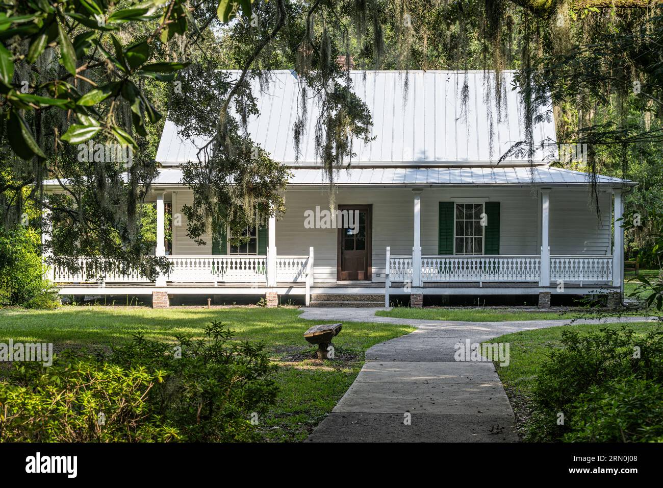 Walter jones historical park farmhouse hi-res stock photography and ...