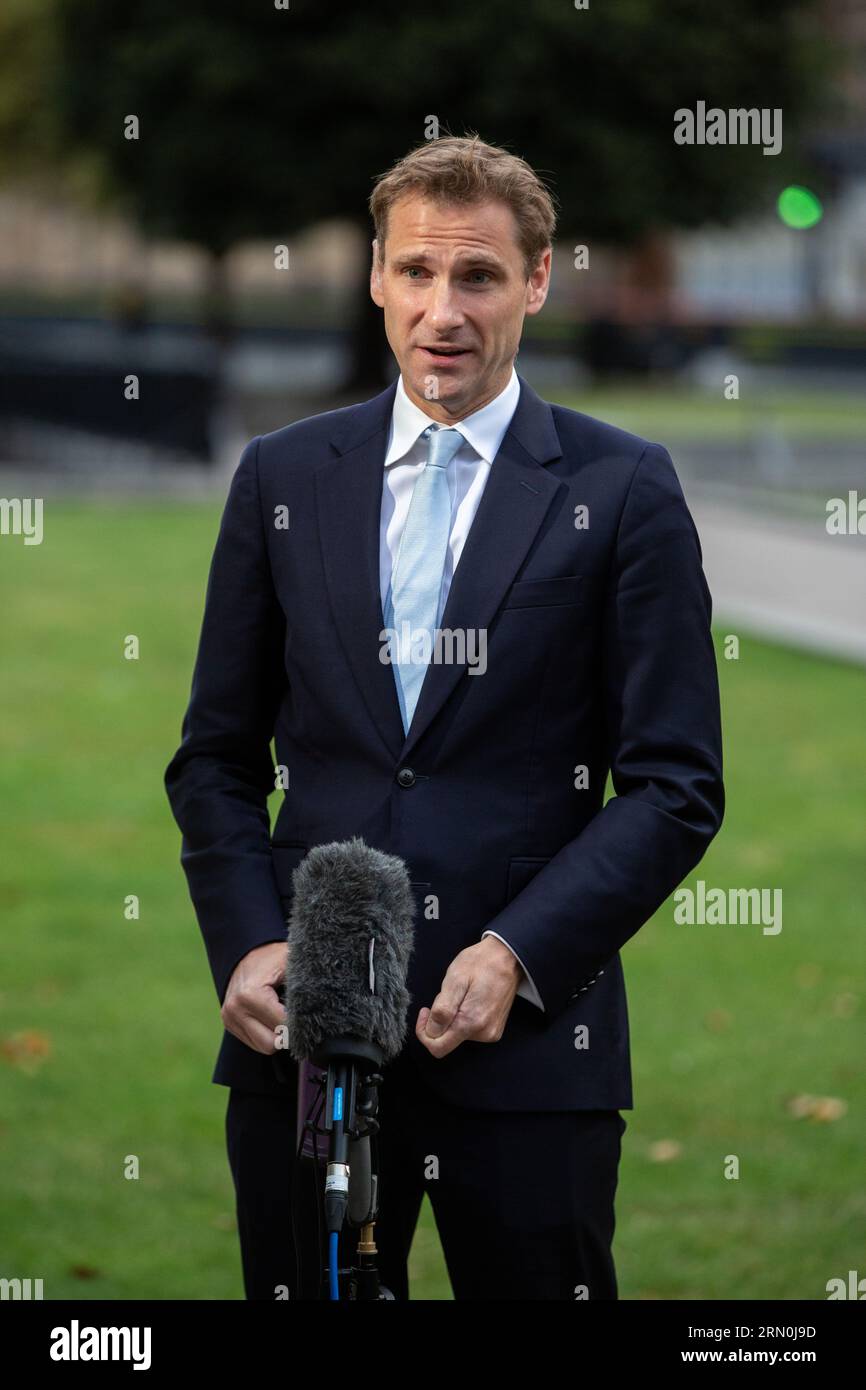 London, United Kingdom. August 31 2023. Chris Philp, Minister for Crime ...