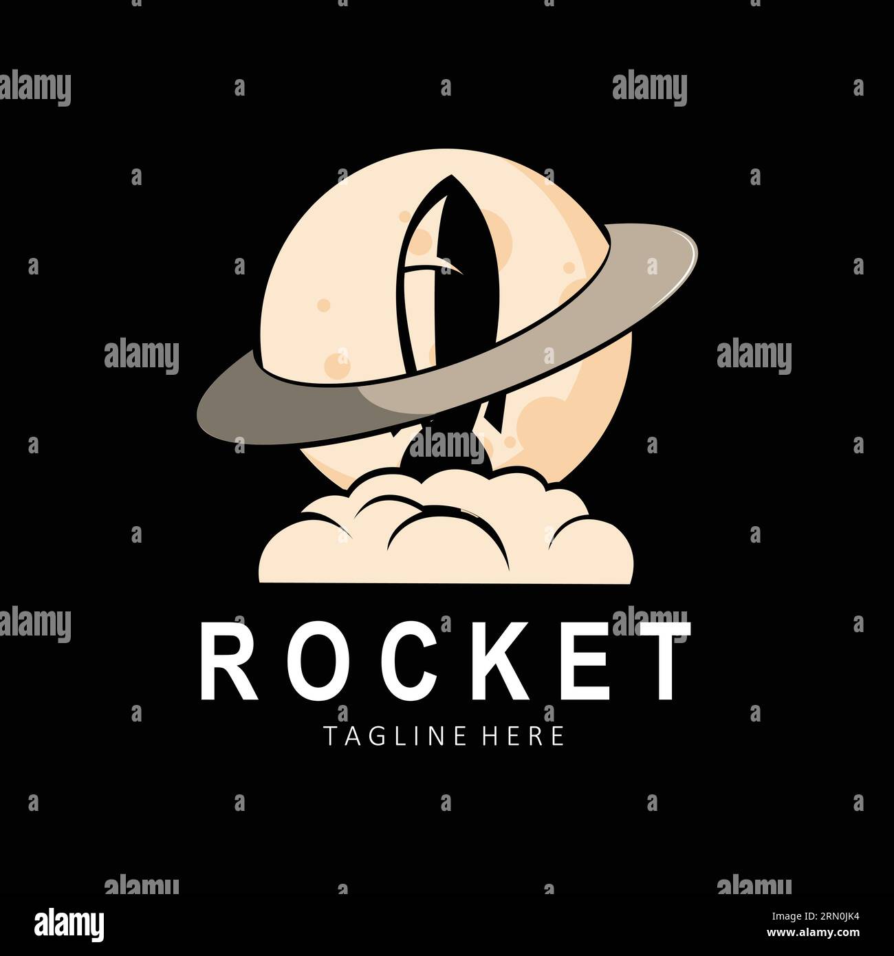 Rocket logo hi-res stock photography and images - Alamy
