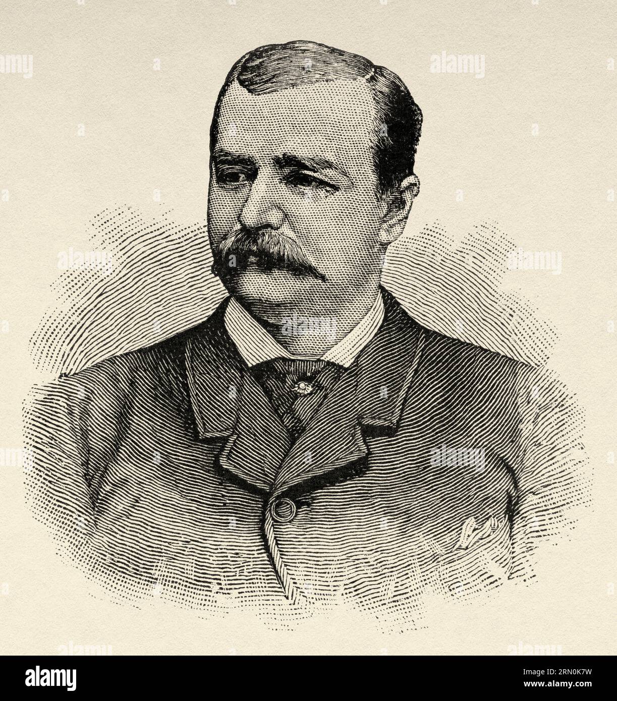 Louis P. Noros (1850 - 1927) Seaman, U.S. Navy, one of the two ...