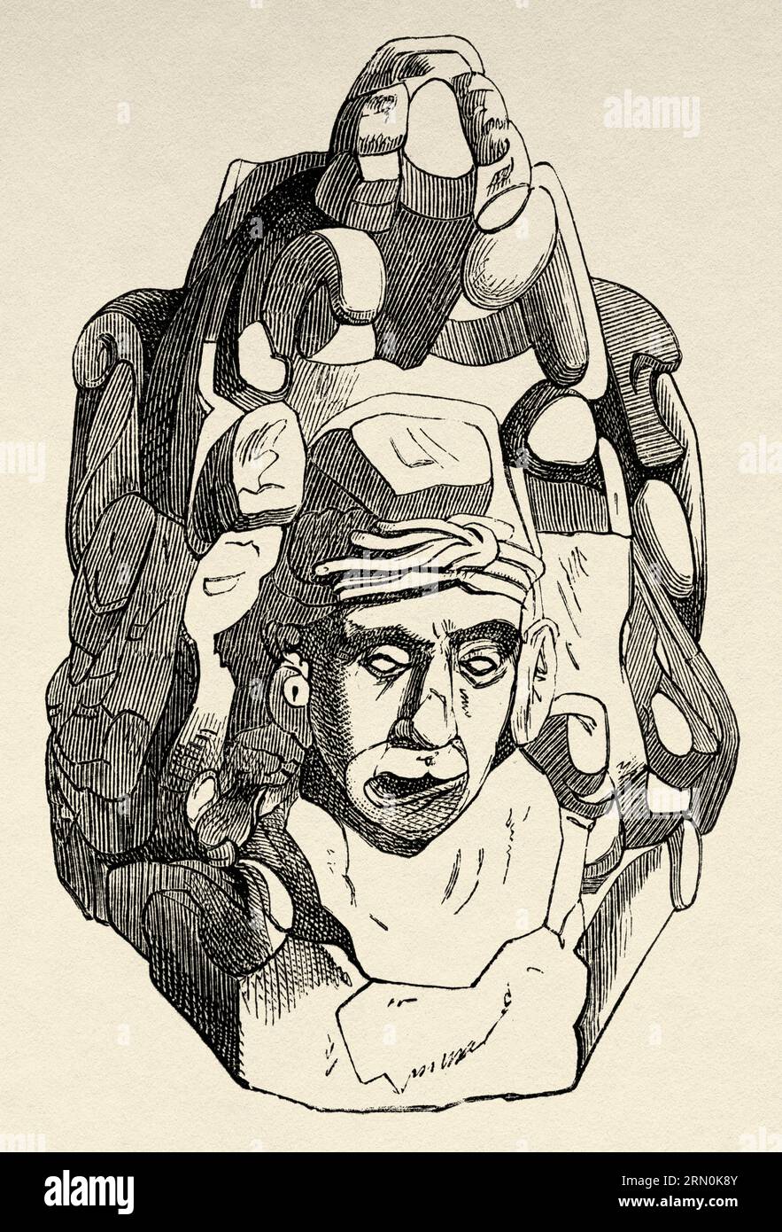 Aztec deity Quetzalcoatl, Mexico. North America. Trip To The Yucatan ...