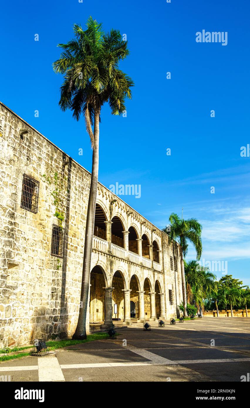 Alcazar de Colon, a fortified palace in Santo Domingo, UNESCO world ...