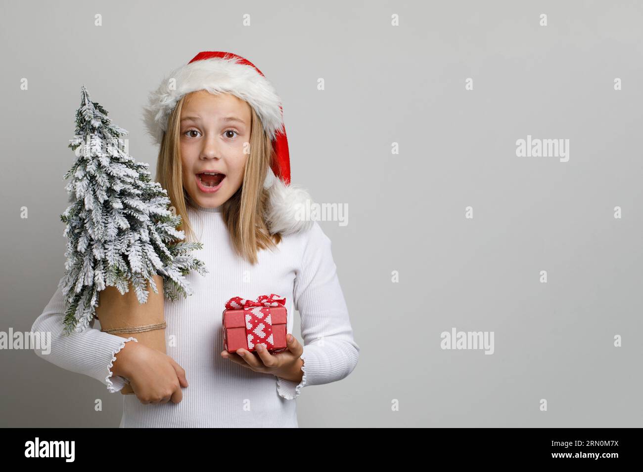 Surprised Kid At Christmas