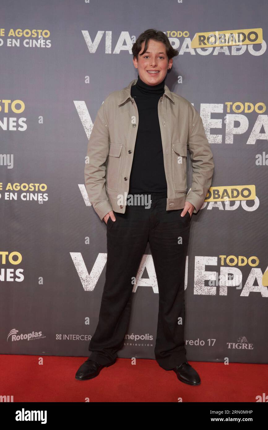 Mexico City, Mexico. 30th Aug, 2023. Ilan Kogan attends the red carpet ...