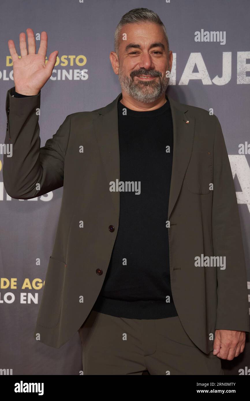 Mexico City, Mexico. 30th Aug, 2023. Juan Simons attends the red carpet ...