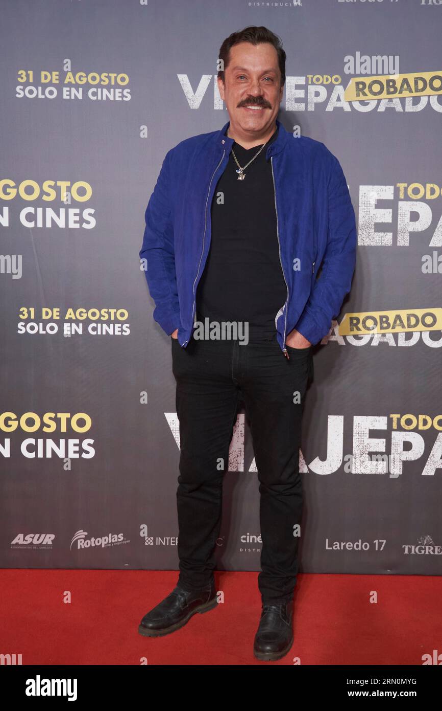 Mexico City, Mexico. 30th Aug, 2023. Roberto Duarte attends the red ...
