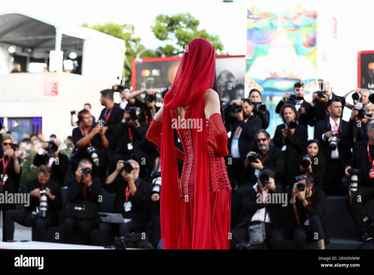 August 30, 2023, Venice, Veneto, Italy: Italian model MARIACARLA ...