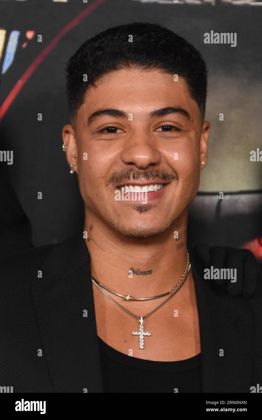 Los Angeles, California, USA 30th August 2023 Artist Matheus Henrique ...