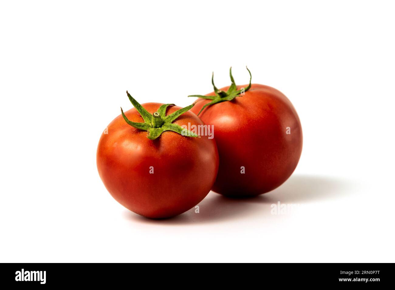 Tomato isolated on white background. Fresh ripe red tomato. With ...