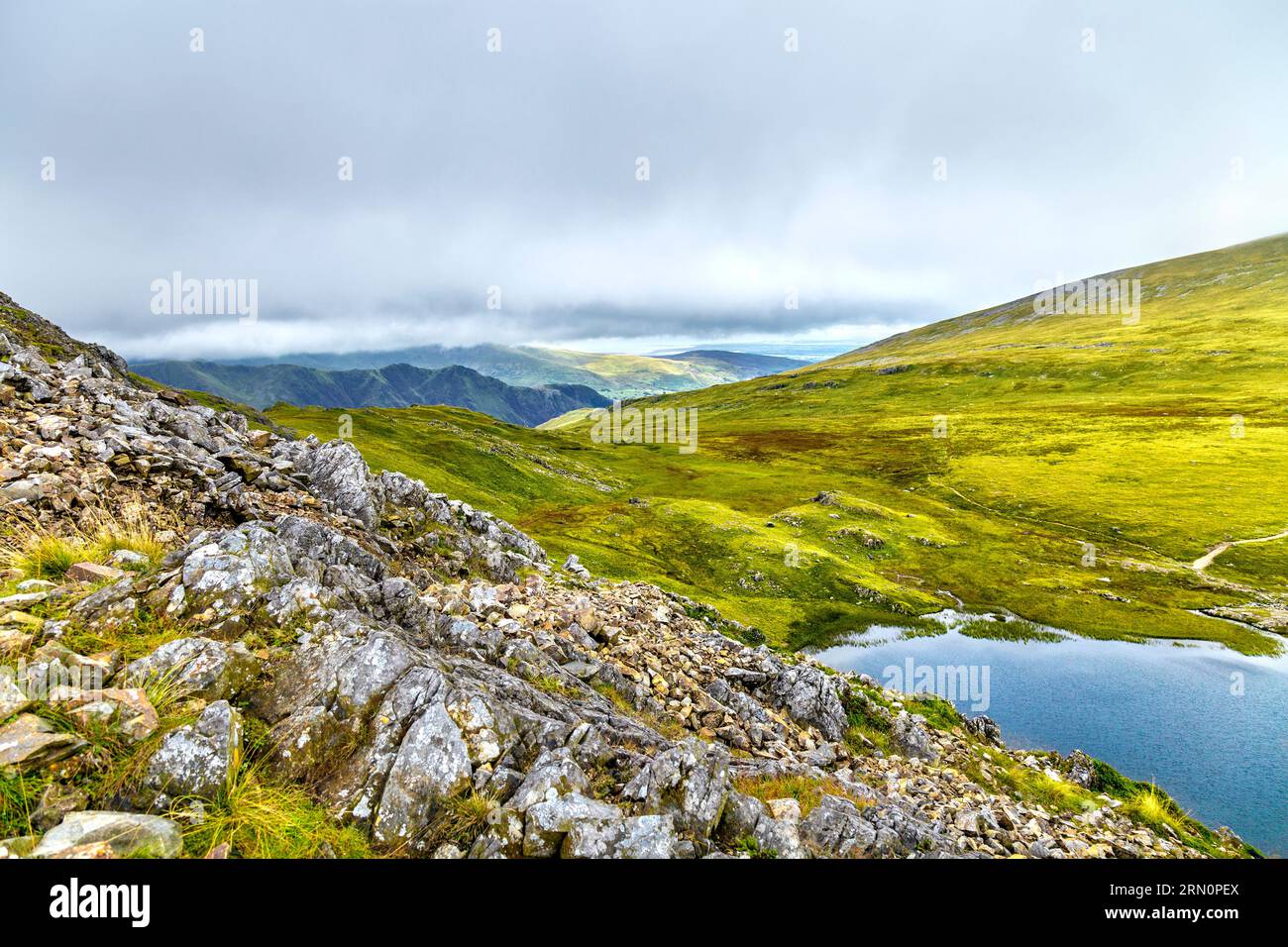 Llyn idwal snowdonia national park hi-res stock photography and images ...