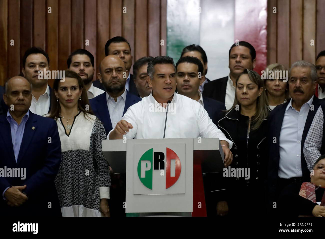 Non Exclusive: August 30, 2023, Mexico City, Mexico: President of the ...