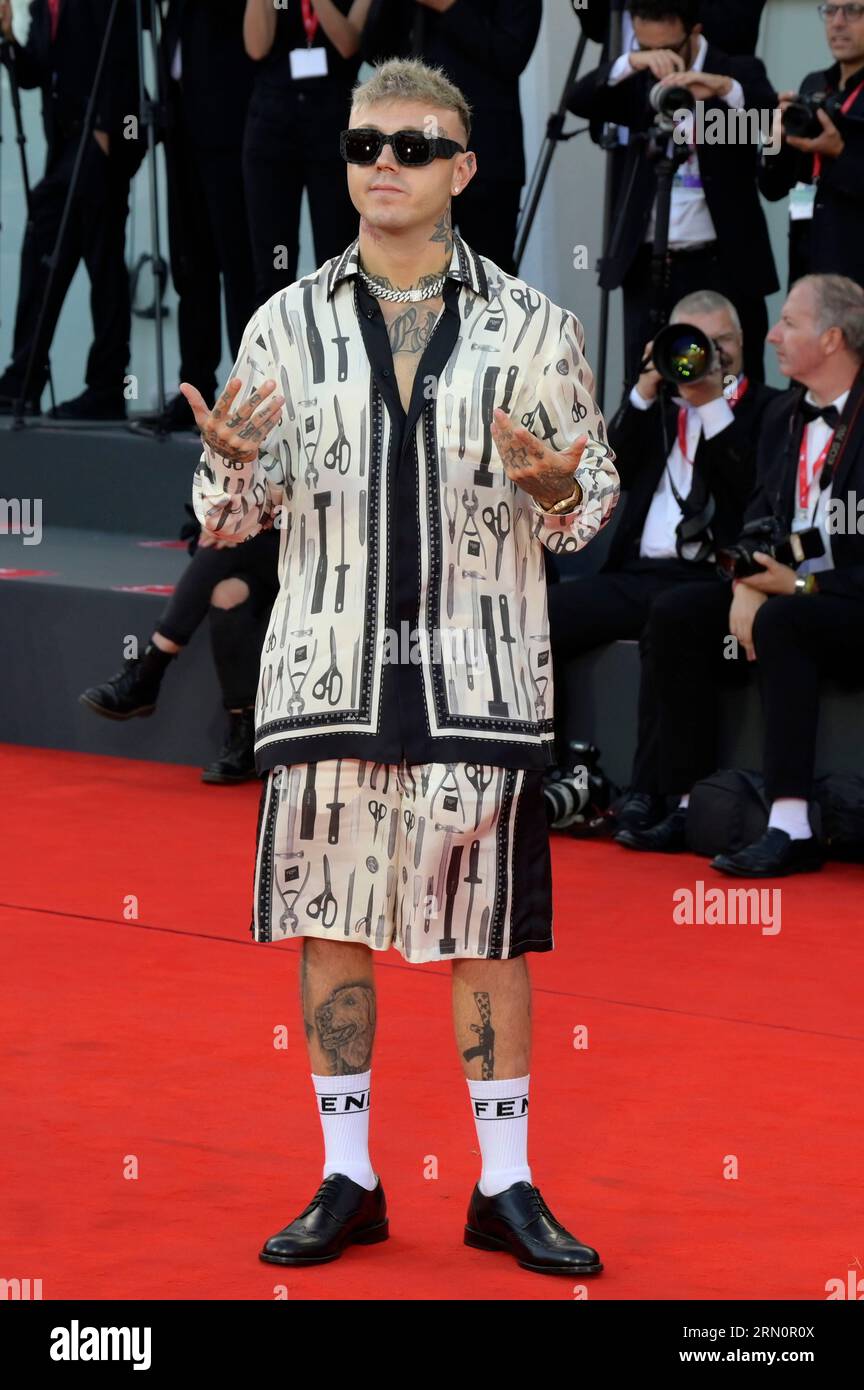 Lazza rapper hi-res stock photography and images - Alamy