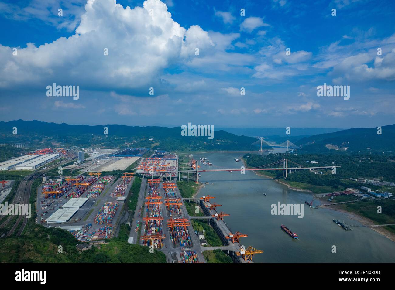 CHONGQING, CHINA - JUNE 23, 2023 - (FILE) Photo taken on June 23, 2023 shows the working scene ...