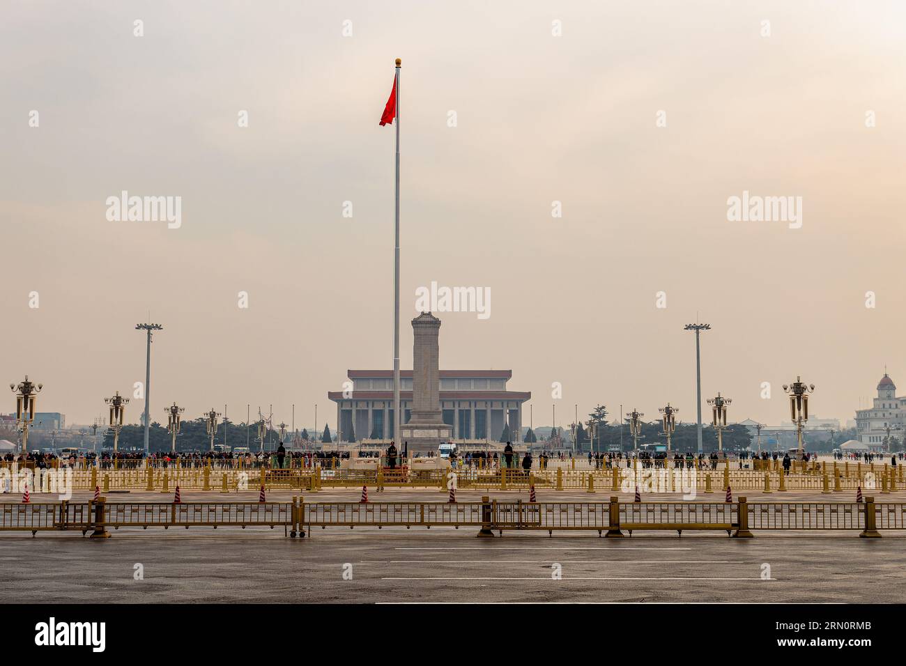 Beijing, Tian An Men Square Stock Photo - Alamy