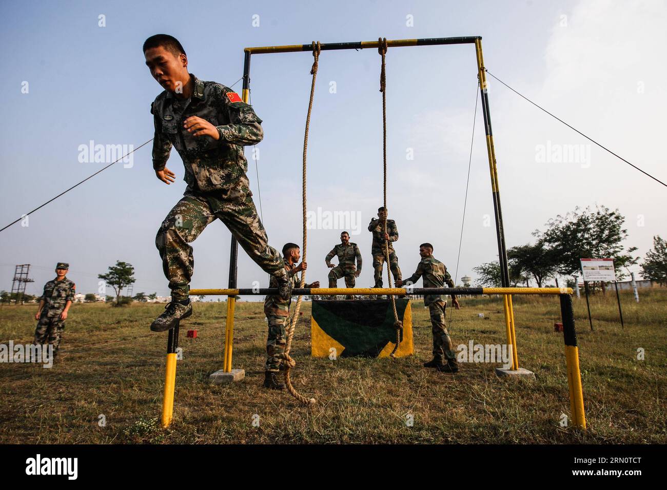 Indian military training hi-res stock photography and images - Alamy