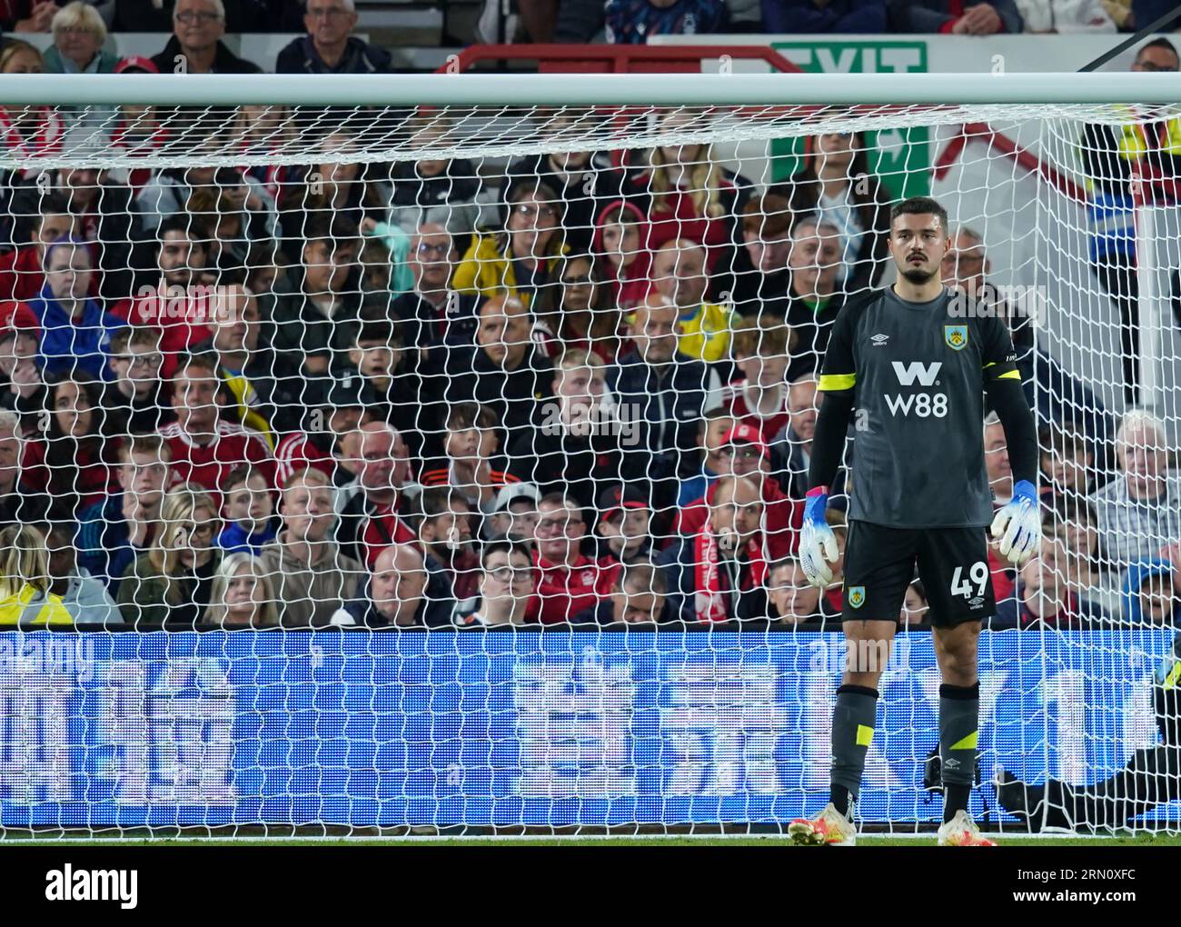 Burnley First team player Arijanet Muric in action Nottingham Forest v ...