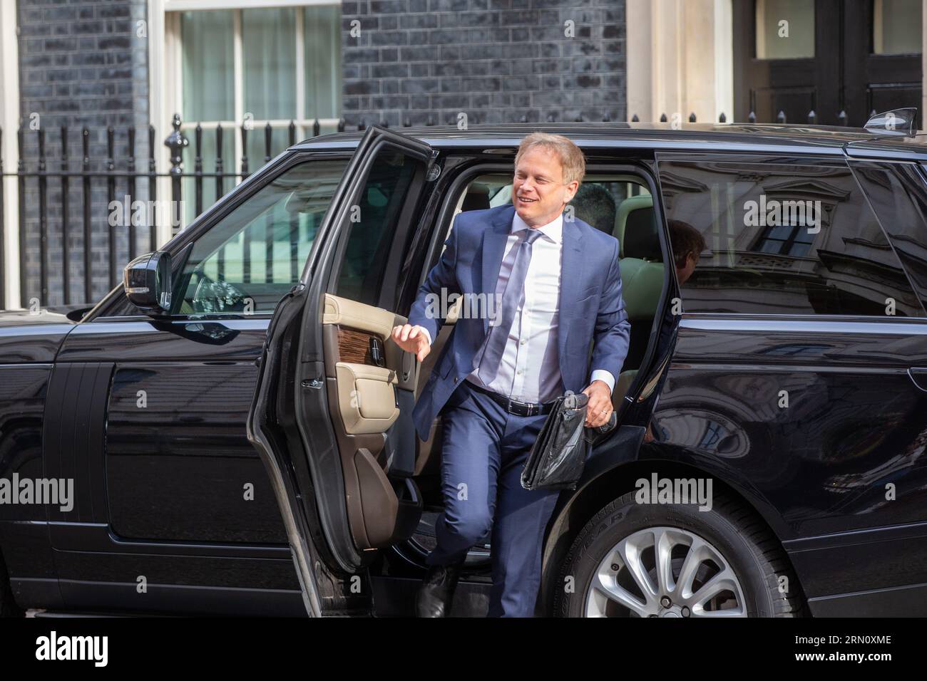 London, England, UK. 31st Aug, 2023. GRANT SHAPPS arrives at 10 Downing Street as Prime Minister ...