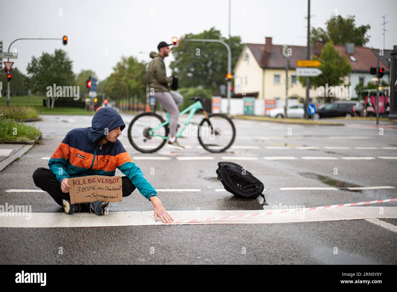 Munich, Germany. 29th Aug, 2023. On August 29, 2023 activists of the ...