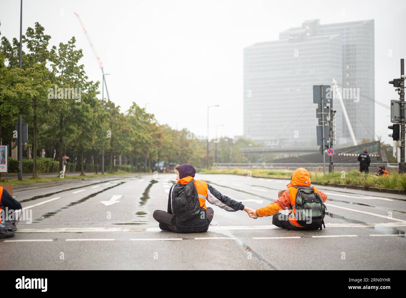 Munich, Germany. 29th Aug, 2023. On August 29, 2023 activists of the ...