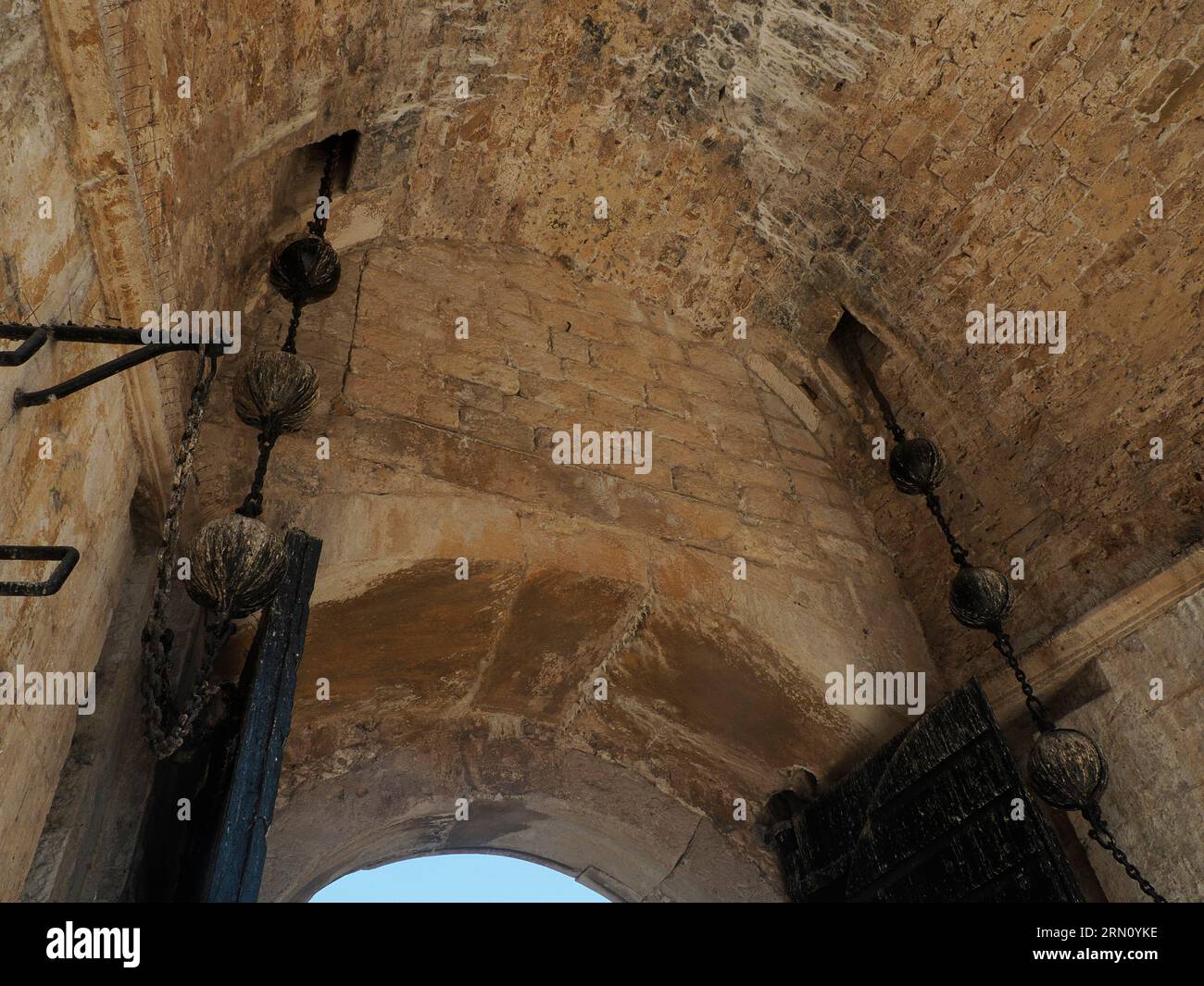 door mechanism detail Dubrovnik Croatia medieval town Stock Photo - Alamy