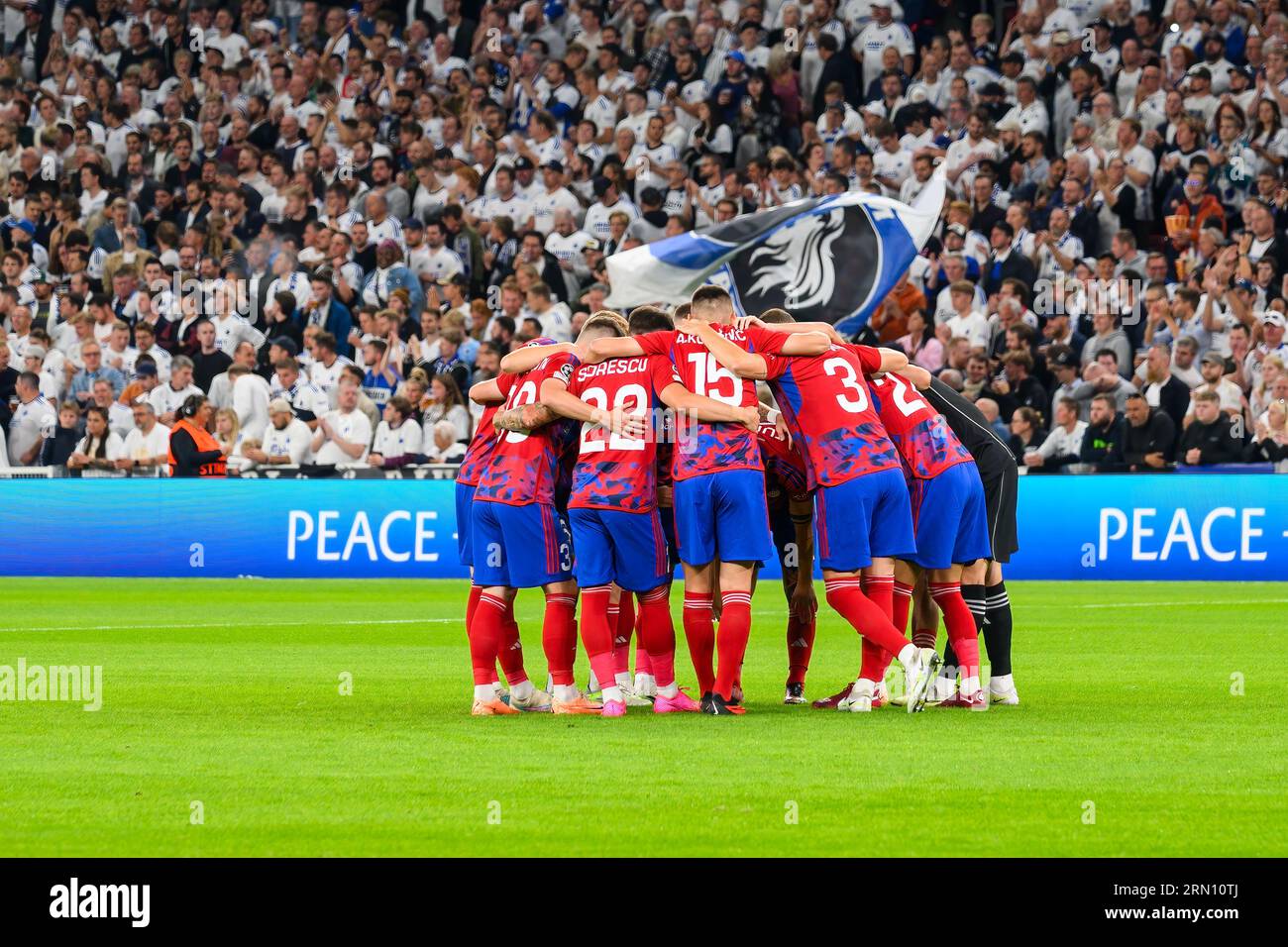 Copenhagen, Denmark. 30th Aug, 2023. The players of Rakow Czestochowa ...
