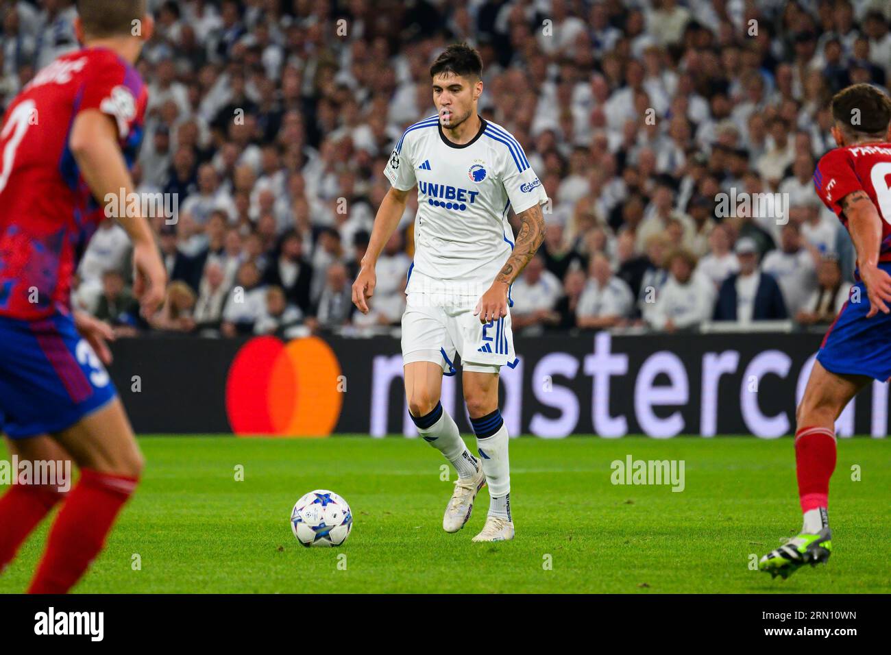 Copenhagen, Denmark. 30th Aug, 2023. Kevin Diks (2) of FC Copenhagen seen during the UEFA ...
