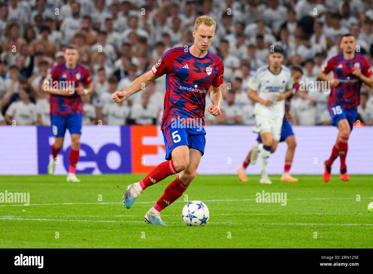 Copenhagen, Denmark. 30th Aug, 2023. Gustav Bergggren (5) of Rakow Czestochowa seen during the ...