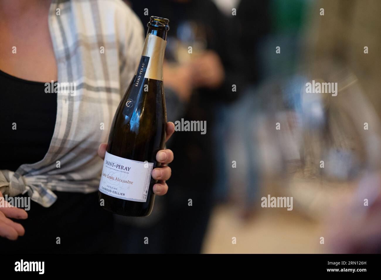 Saint Peray (south eastern France): tasting of Saint Peray sparkling ...